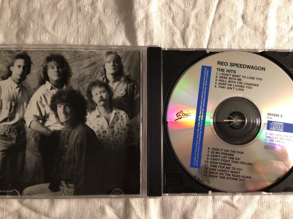 REO SPEEDWAGON, The Hits, CD,1988 (Gebraucht) in Steinach für CHF 2 ...