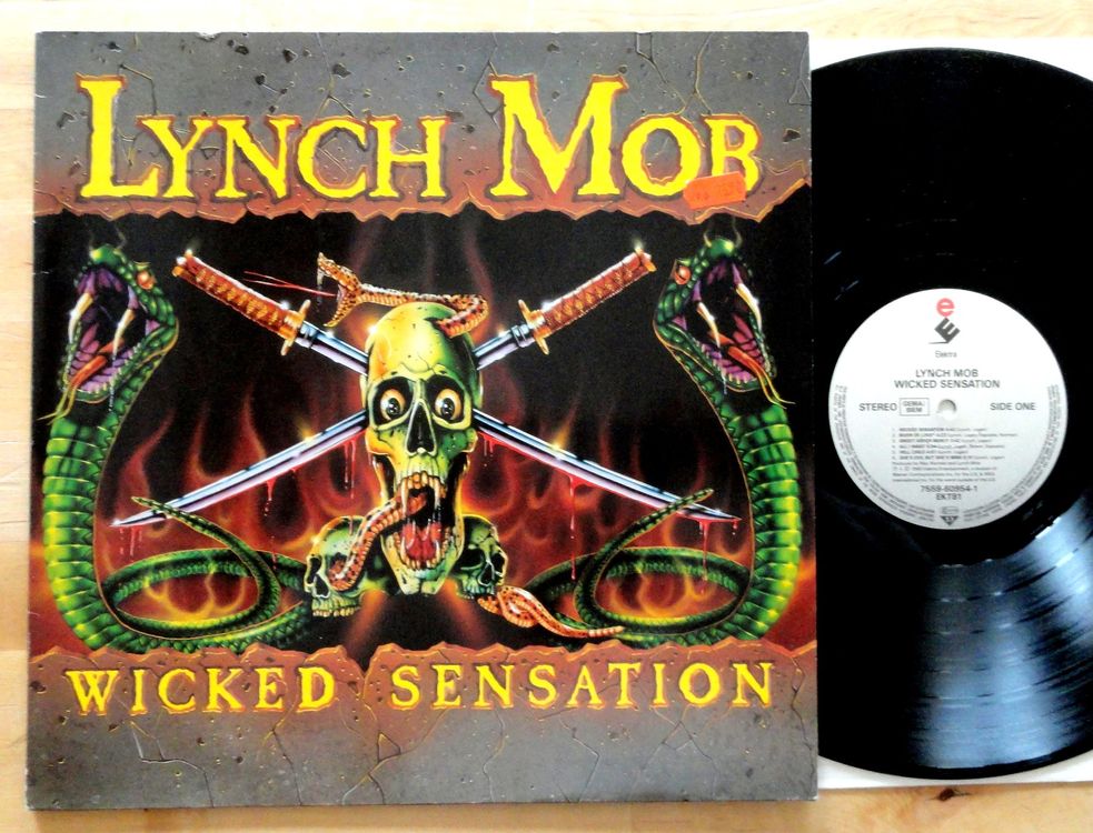 LP LYNCH MOB wicked sensation ELEKTRA 1990 HEAVY ROCK mint | Kaufen auf ...