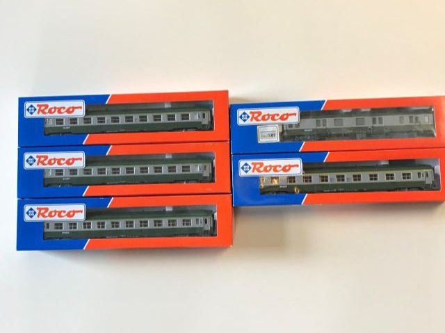 Modelleisenbahn Konv. Roco H0, 3x45202,1x45200,1x45107 SNCF. (Gebraucht ...