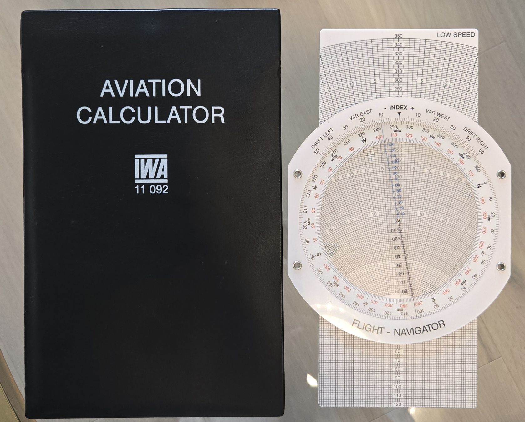 Aviation Calculator IWA für PPL oder ATPL (Neu (gemäss Beschreibung ...