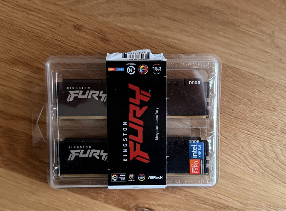Kingston Fury DDR5 RAM - 2x16GB 6000 MHz, mit Garantie (Gebraucht) in ...