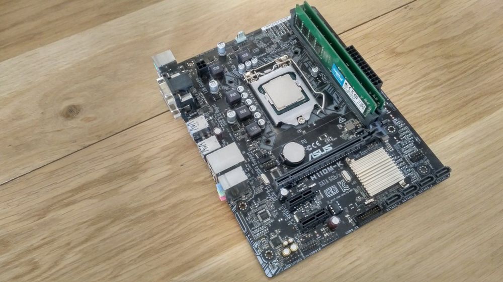 Carte mère Asus H110M-K (D'occasion) à Cottens VD pour CHF 50 – avec livraison | Acheter sur Ricardo