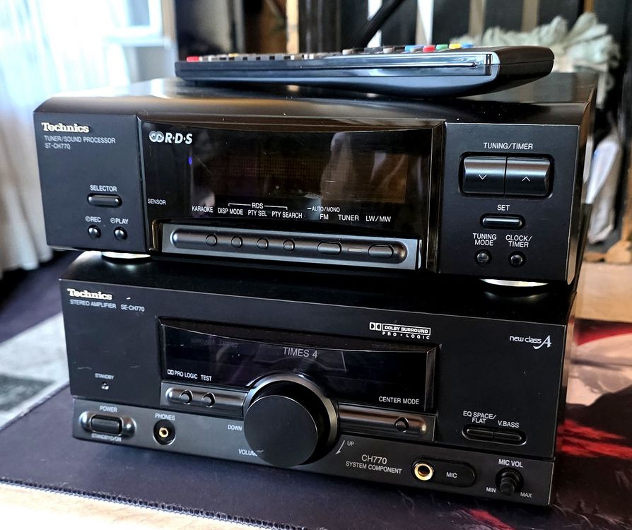 Technics SE-CH770 ST-CH730 Hi-Fi Stereoanlage mit Tuner (Gebraucht) in ...
