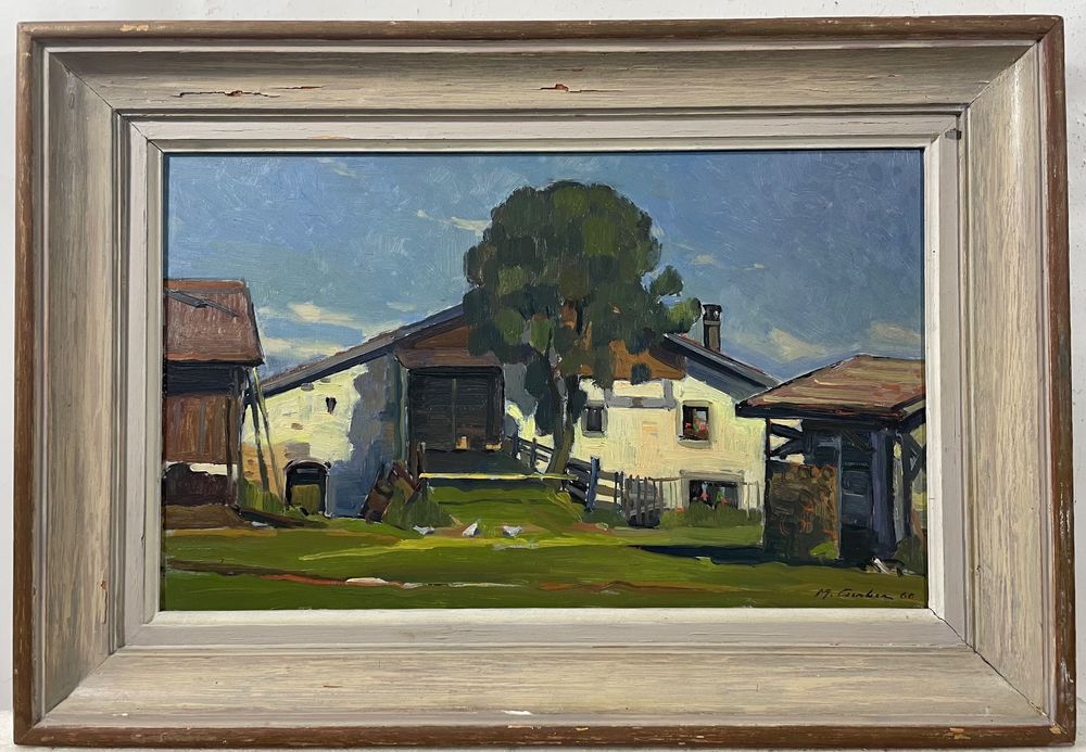 Grosses Landschaft Gemälde mit Top Aussicht Signiert (Gebraucht) in Root für CHF 49 – mit ...