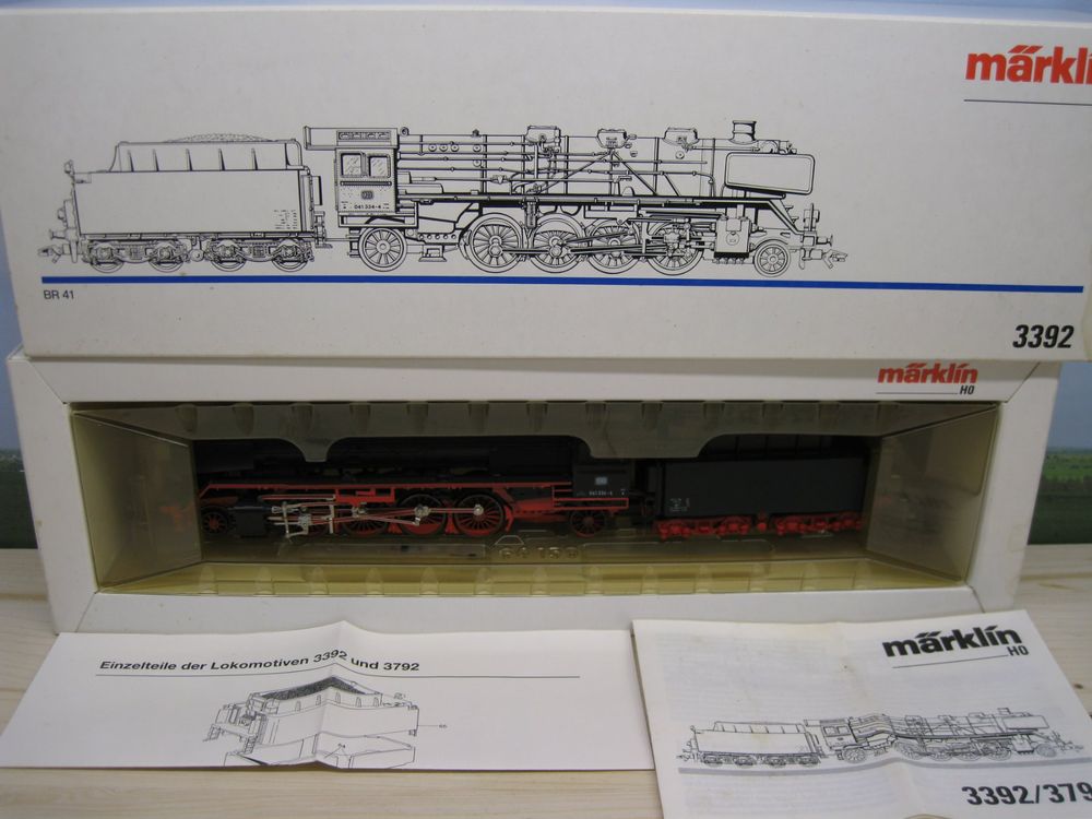 Märklin 3392 Dampflok Br 41 334 DB / Analog (Gebraucht) in Eschlikon TG ...