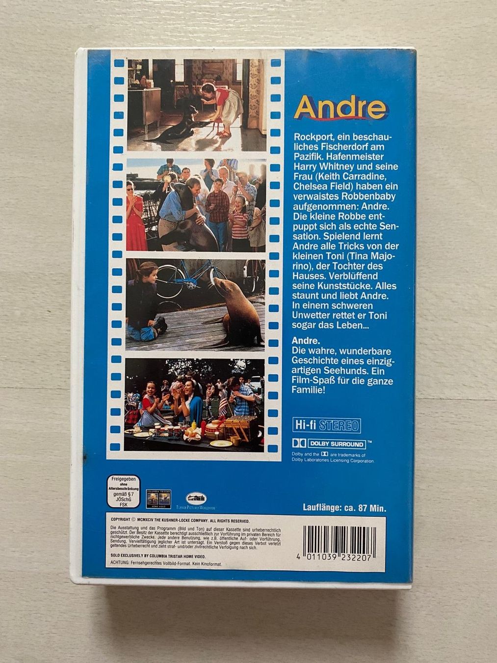 VHS Kassette + Dvd André – Die kleine Robbe (1994) (Gebraucht) in ...