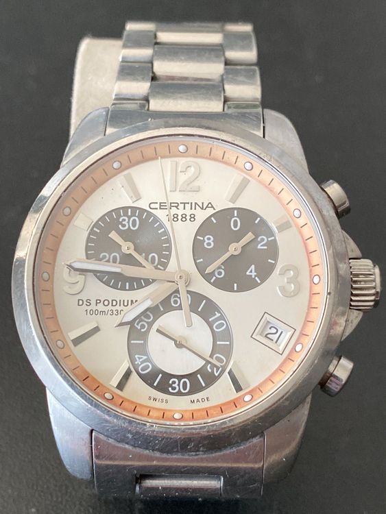 Certina Chronograph 40 mm Quarz (Gebraucht) in Pfeffingen für CHF 81 – mit Lieferung auf Ricardo ...
