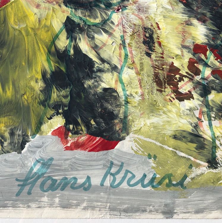 Hans Krüsi (1920-1995) Orig. Gemälde | Kaufen auf Ricardo