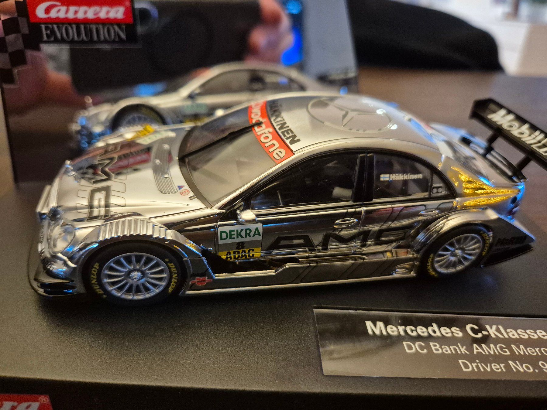 Carrera Evolution Mercedes AMG DTM 2006 M. Häkkinen Nr.8 (Neu und ...