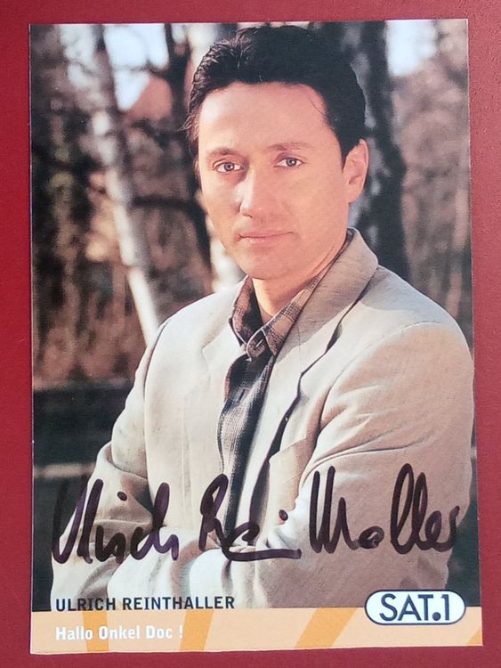 Ulrich Reinthaller Autogramm signiert Fotopostkarte 10x15cm (Gebraucht ...