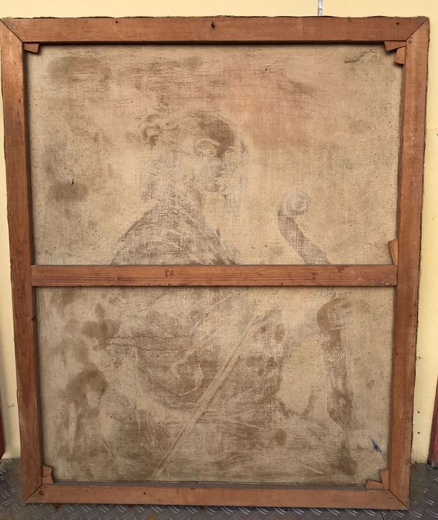 Antike Bild original Oil gemalte | Kaufen auf Ricardo