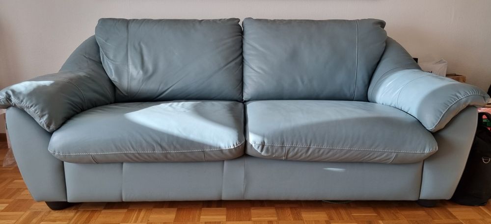 Sehr schönes Sofa aus feine Leder wie Neu (Gebraucht) in KLOTEN für CHF ...