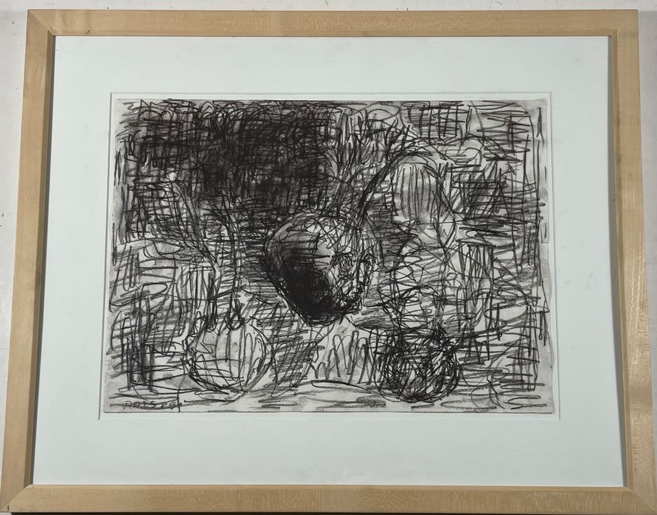 Peter Roesch (1950) Kreide Zeichnung | Kaufen auf Ricardo