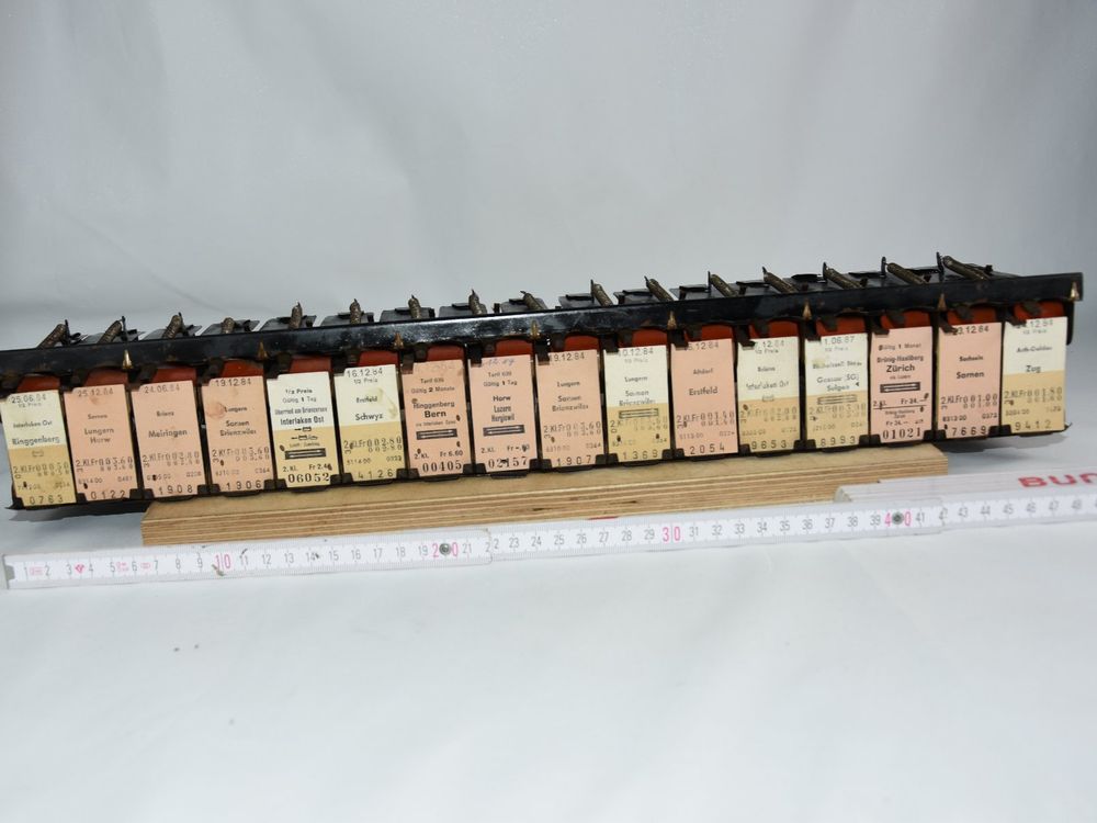 🚂🚄 SBB ANTIKER FAHRKARTENHALTER - ROCO LIMA MÄRKLIN H0 GL (Gebraucht ...