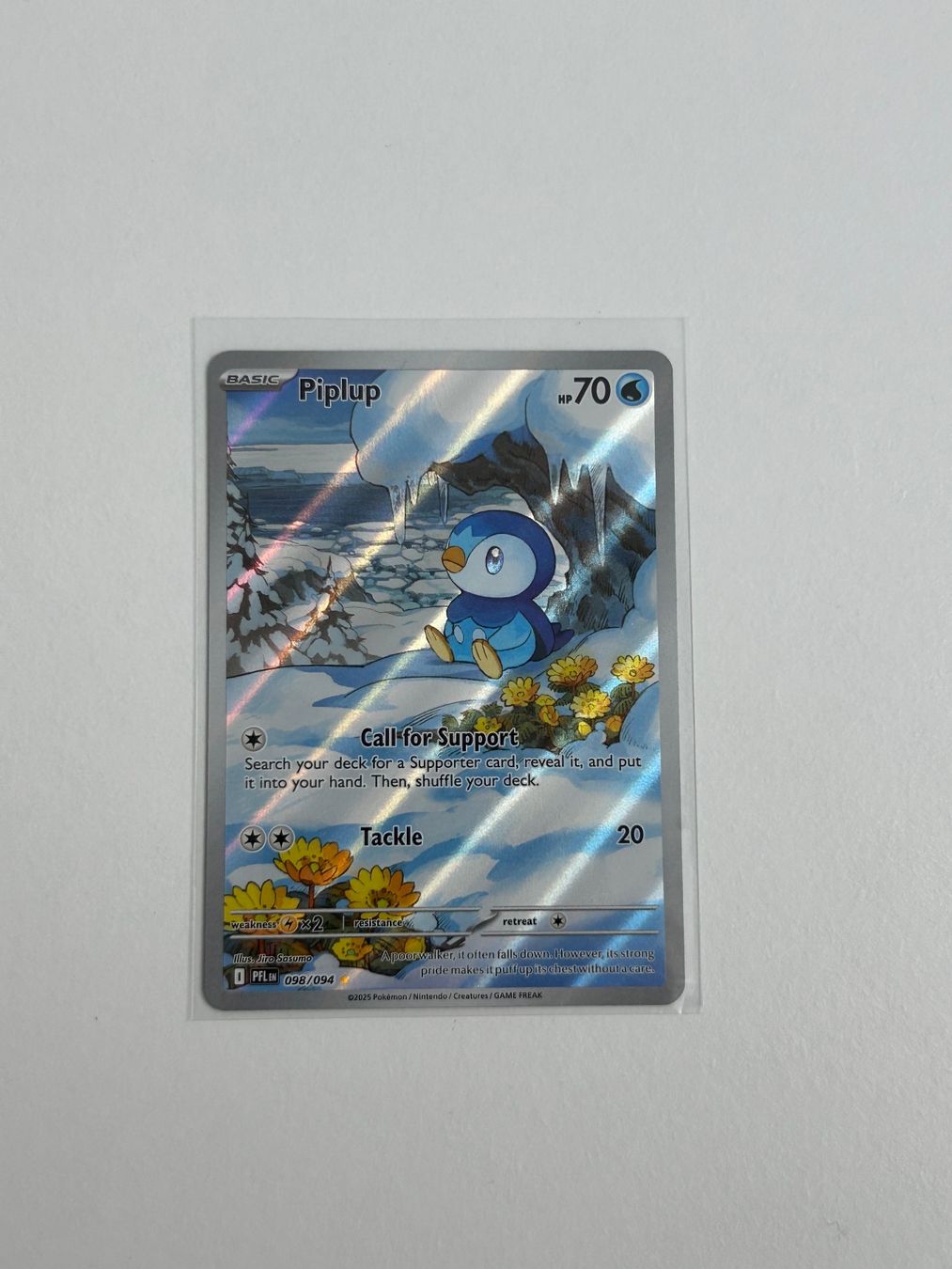 Piplup 098/094 – Illustration Rare (IR) – Phantasmal Flames (Neu ...