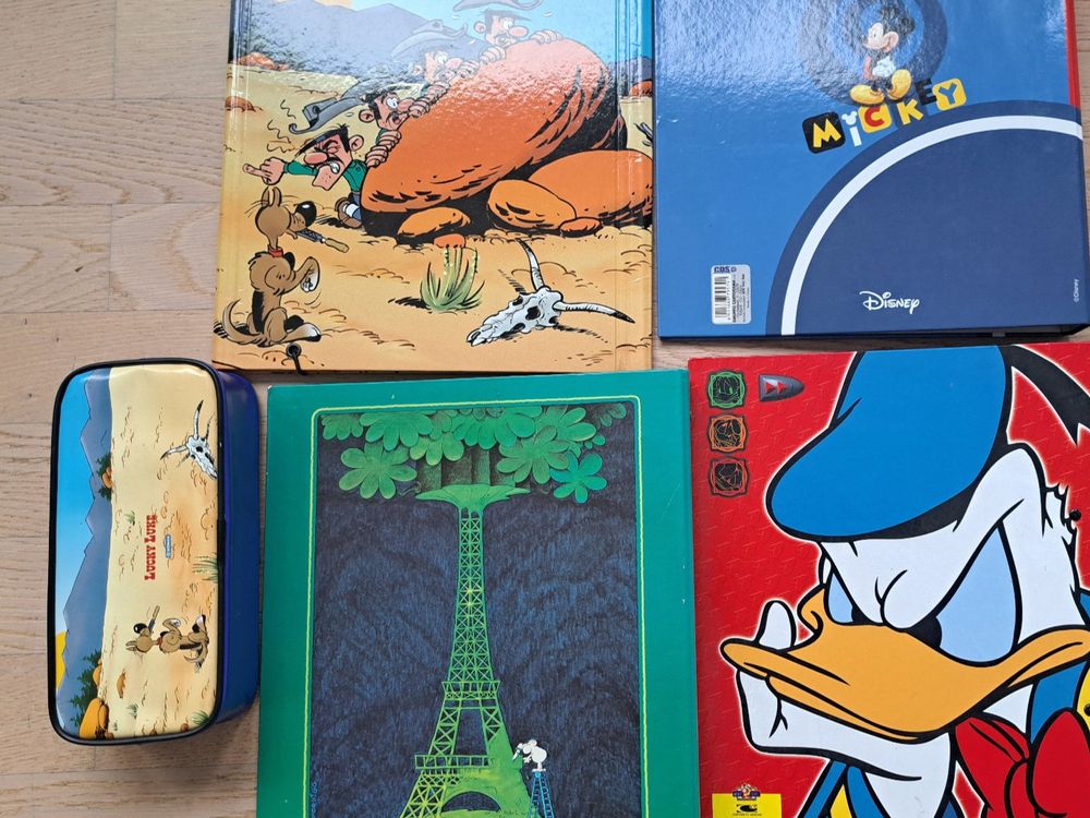 7-teil. Comics-Set neue Ordner/-Mappe/-Einlagen/Faulenzer (Neu (gemäss ...