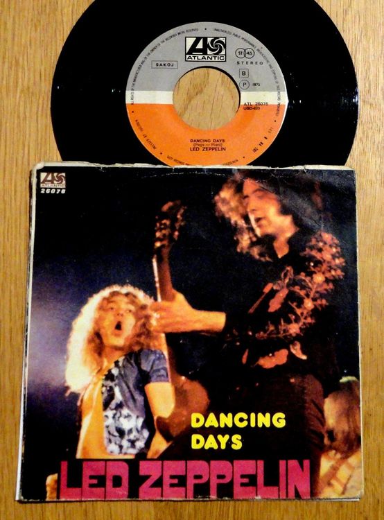 SI LED ZEPPELIN dancing days 1973 YUGO | Kaufen auf Ricardo