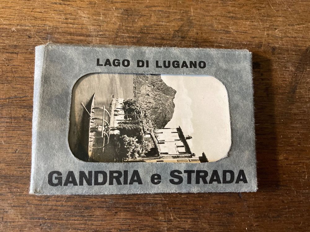 CP AK Foto Photo Lugano Gandria e Strada | Kaufen auf Ricardo