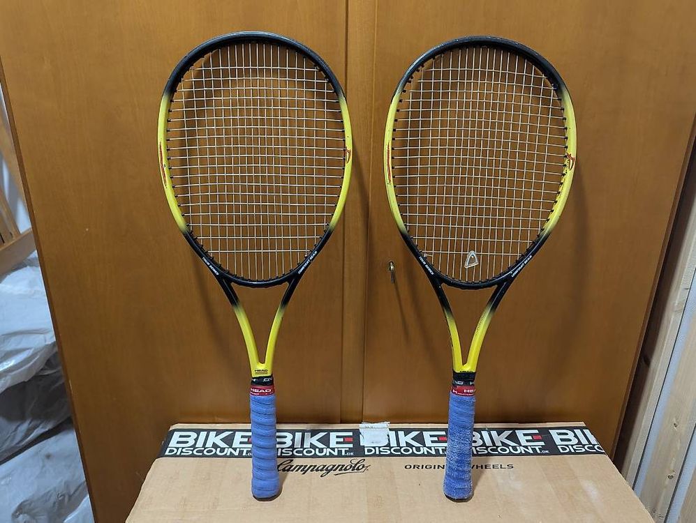 2x Head Radical Tour 690 (Oversize) Vintage Agassi Racket (Gebraucht ...