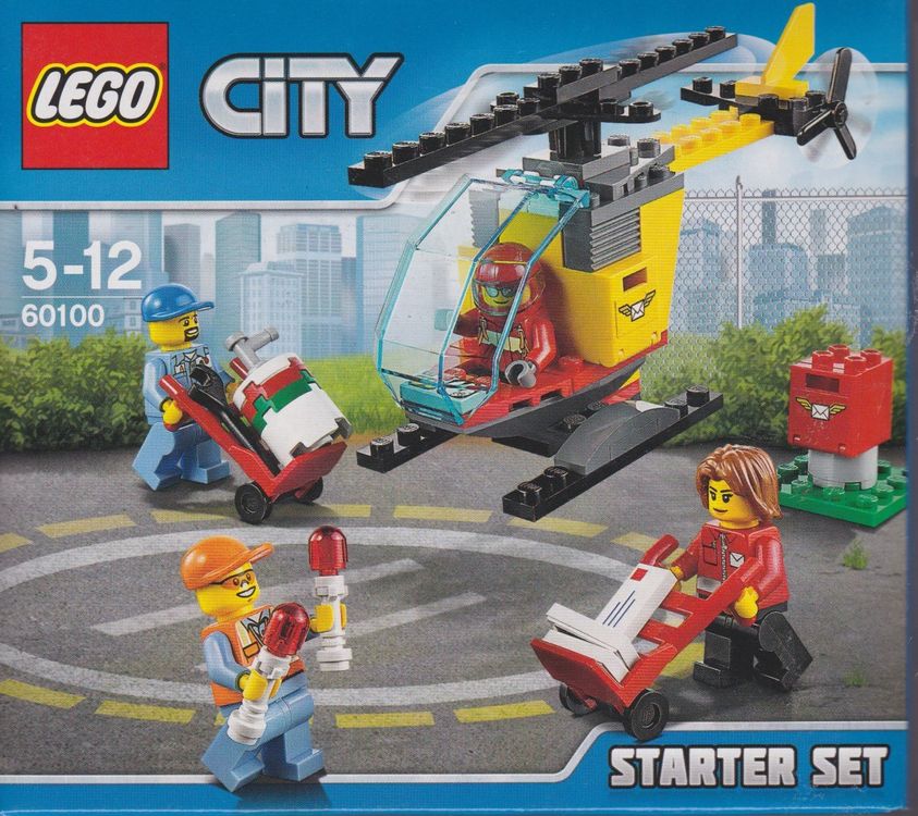 LEGO CITY 60100 STARTER SET DELL' AEREOPORTO new (Neu und ...