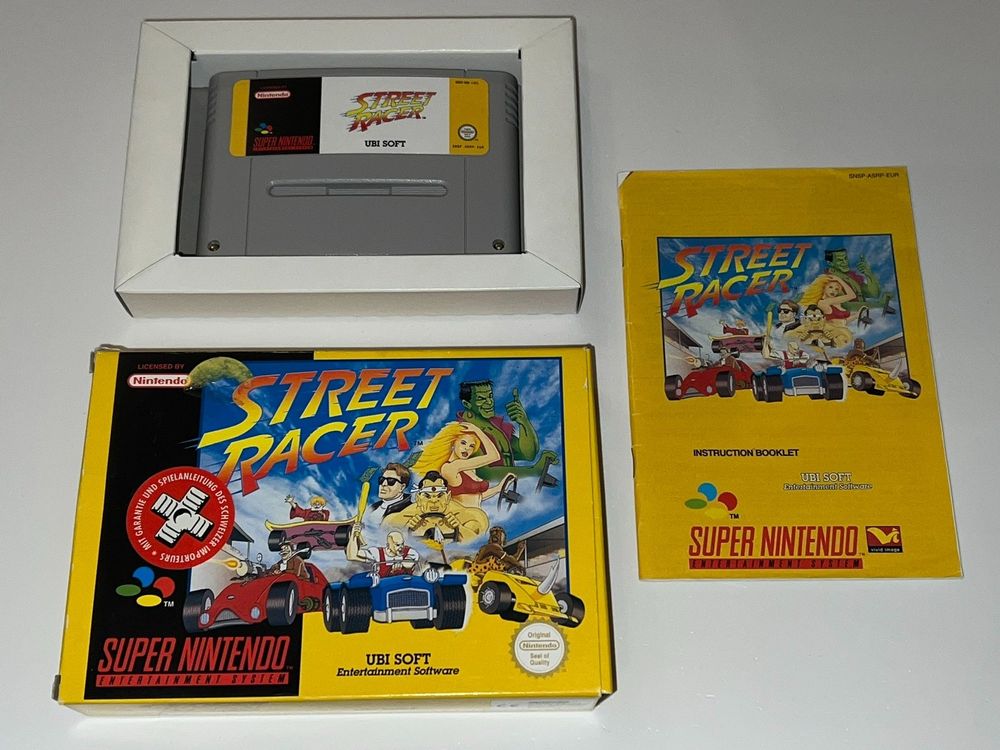 Super Nintendo (SNES) Spiel - Street Racer (OVP) (Gebraucht) in Zürich ...