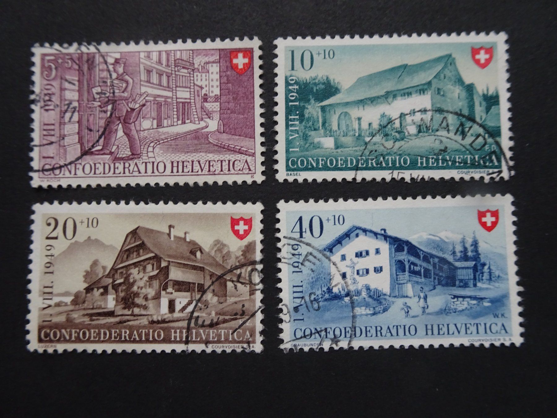 PRO PATRIA, Serie ⦿ von 1949, Kat. 30.50 (Gebraucht) in Stäfa für CHF 1 ...