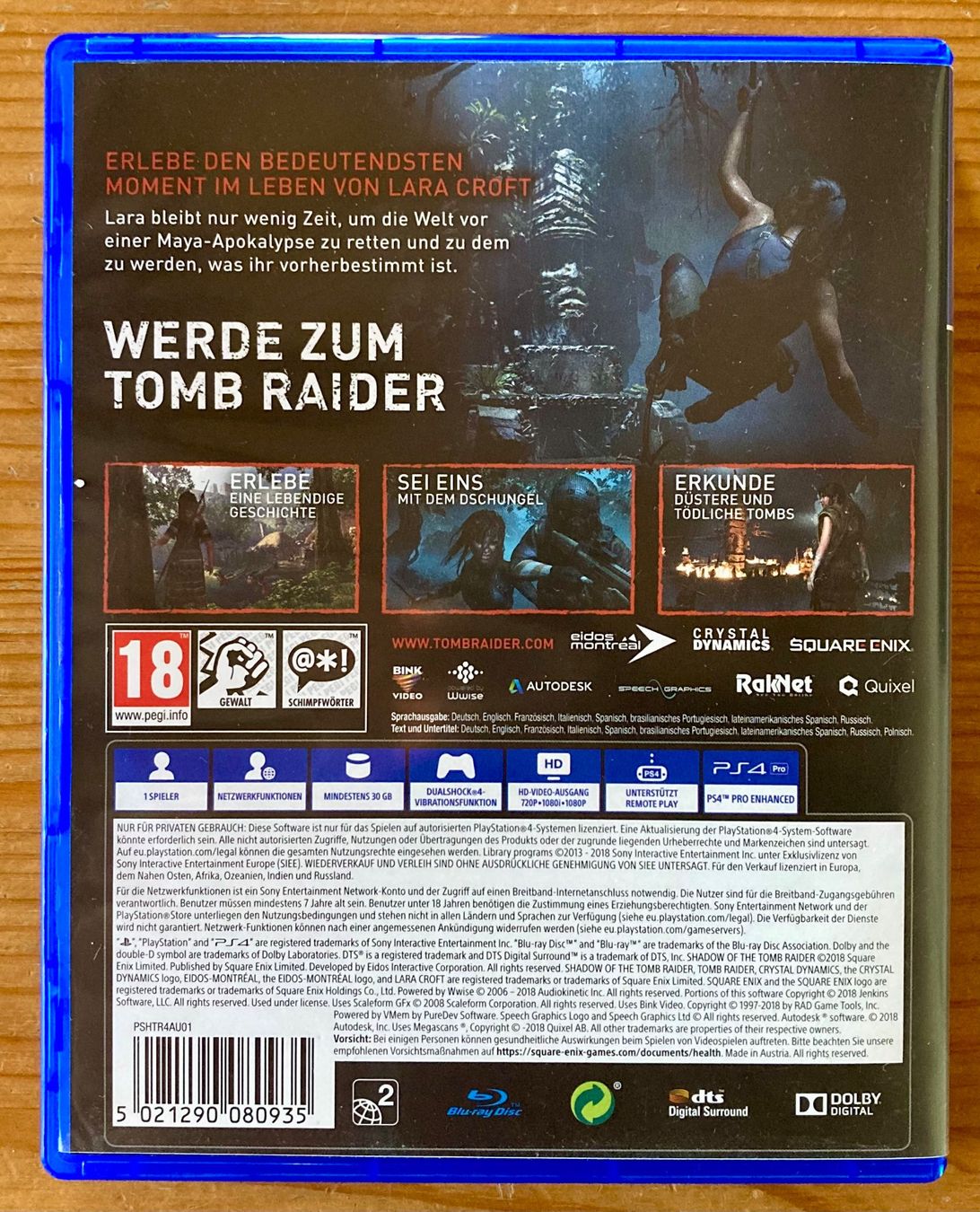 Shadow of the Tomb Raider - PS4 (Neu (gemäss Beschreibung)) in Zürich ...