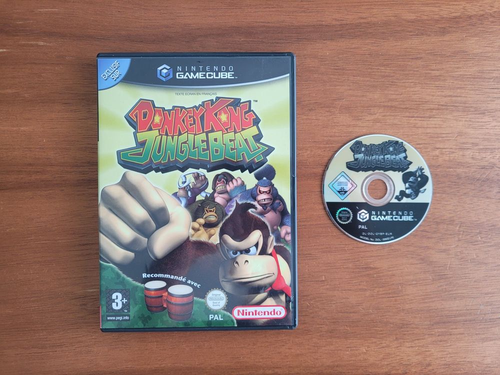 Donkey Kong Jungle Beat – Gamecube – PAL– Français (D'occasion) à Petit ...