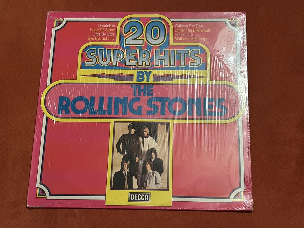 Rolling Stones 20 Super Hits Vinyl Album (Neu und originalverpackt) in ...