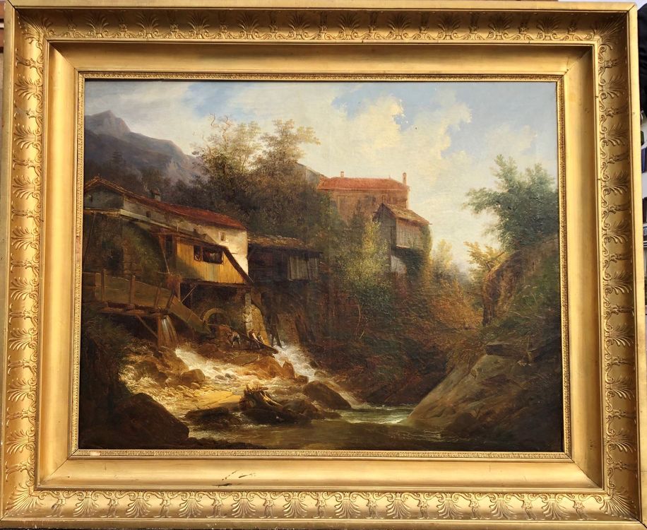 François Diday grosses Orig. Gemälde | Kaufen auf Ricardo