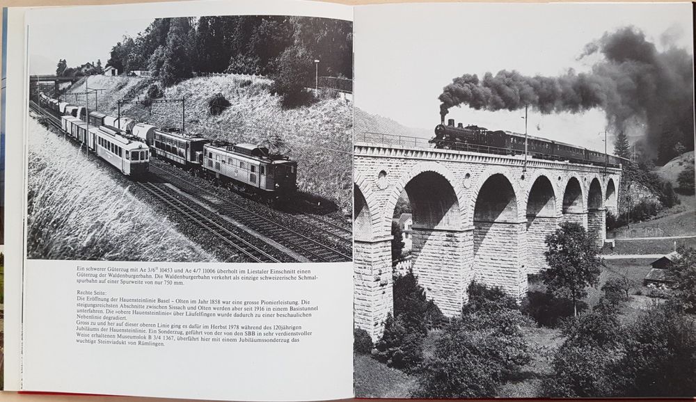 Schweizer Bahnen, Schweizer Landschaften, B. Studer (Gebraucht) in Lausanne für CHF 20 – mit ...