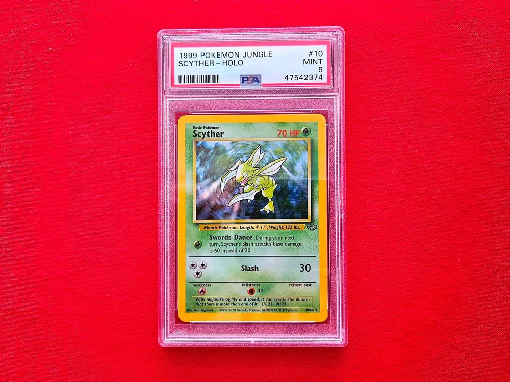 🌿 Scyther Holo Jungle 1999 WOTC - EN (PSA 9) 🌿 ab CHF 1 (Gebraucht) in Wettingen für CHF 82 ...