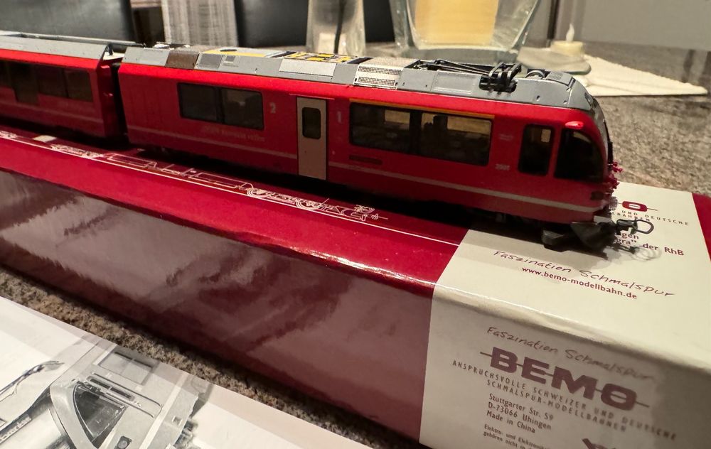 H0m Bemo @7344 101, RhB Allegra ABe 8/12 Willem Jan Holsboer (Neu ...