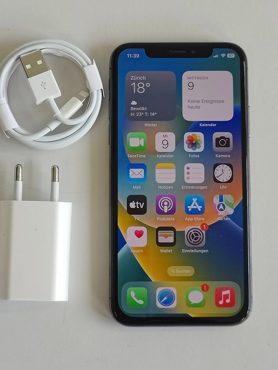 iPhone X Black 256GB Neue iOS 16 (Gebraucht) in für CHF 265 – mit Lieferung auf Ricardo kaufen