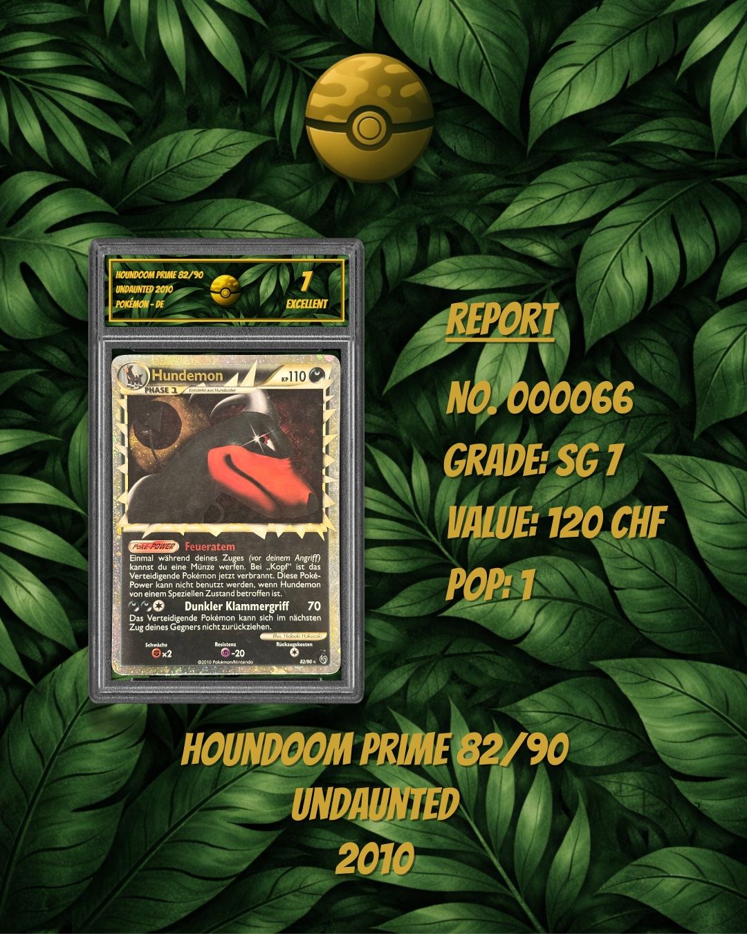 Houndoom Prime 82/90 - SG 7 - EXC - DE (Gebraucht) in Chêne-Bougeries ...