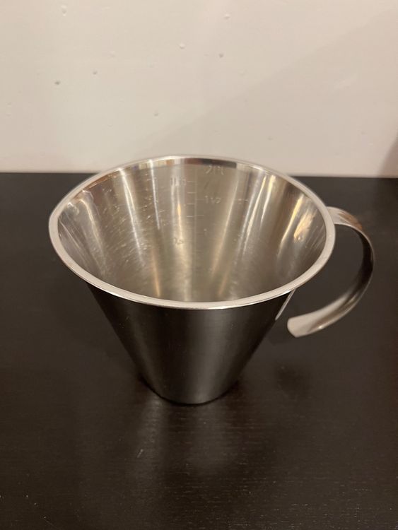 Litermass / Messbecher 1L aus Metall (Gebraucht) in Nottwil für CHF 2 ...
