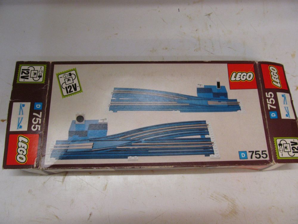 LEGO 755 WEICHE 12 VOLT MANUEL IN BLAU (Gebraucht) in Grueningen für ...