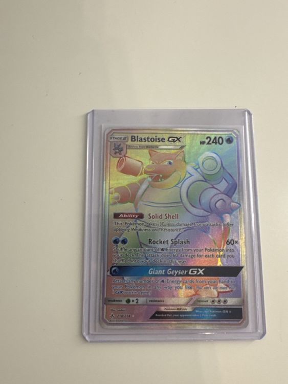 Blastoise Rainbow GX (Gebraucht) in Winterthur für CHF 40 – mit ...