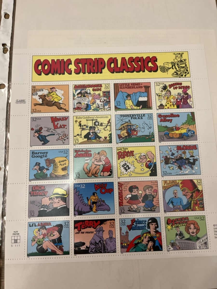 Comic Strip Classics, US Briefmarken, Vintage, Top Zustand! (Neu ...