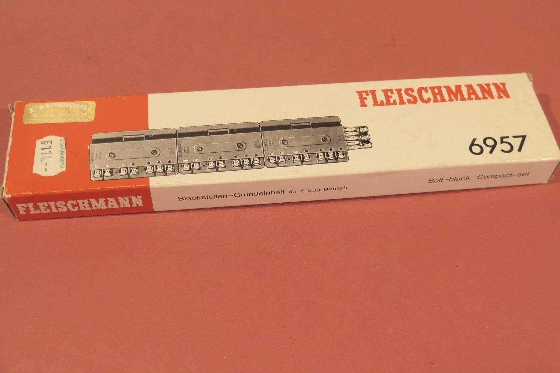 Fleischmann Blockstellen-Grundeinheit für 2-Zug-Betrieb, neu (Neu und ...