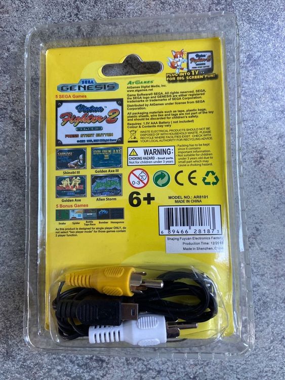 Sega Arcade Nano Console - Sega Genesis - Virtua Fighter 2 (Neu und ...