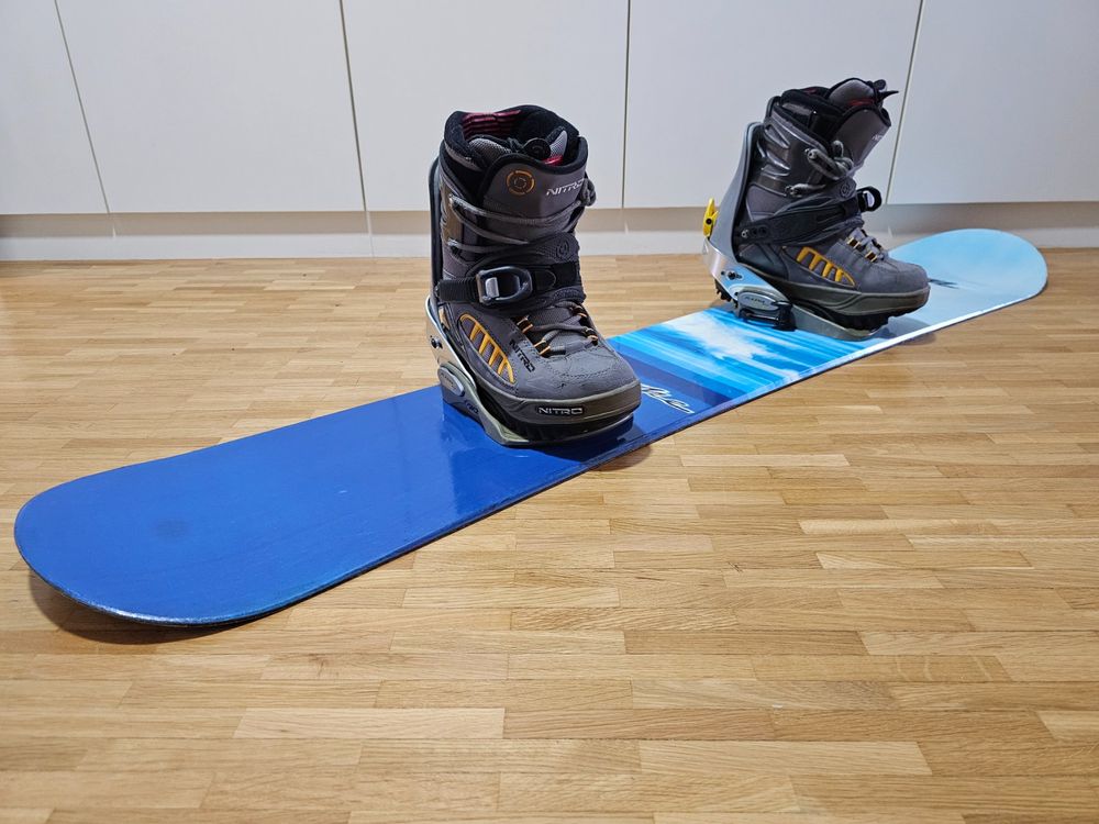 NIDECKER SMOKE 155, CLICKER K2 Bindung + NITRO BOOTS Gr 41.5 | Kaufen ...