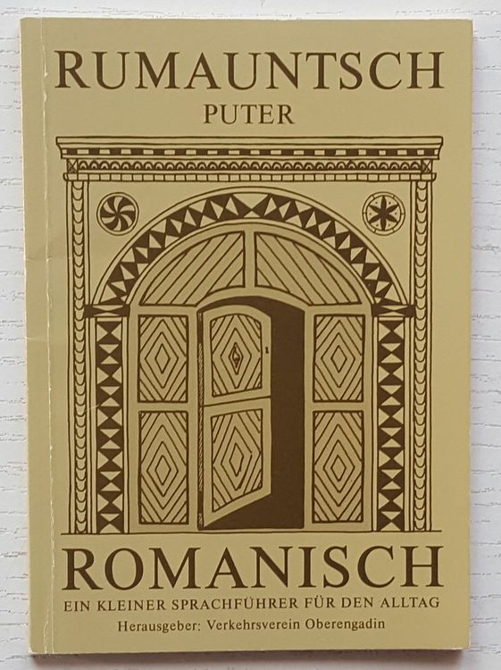 Rätoromanisch-Sprachführer für den Alltag (1983) (Gebraucht) in Bern ...
