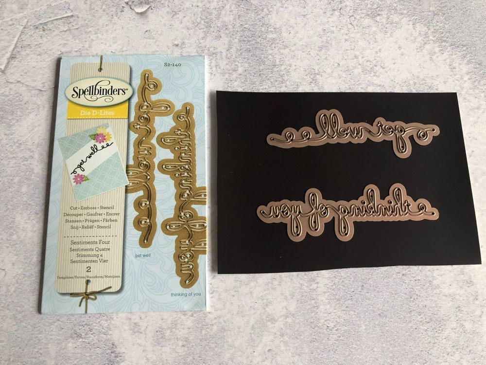Sentiments 4 - Spellbinders | Kaufen auf Ricardo
