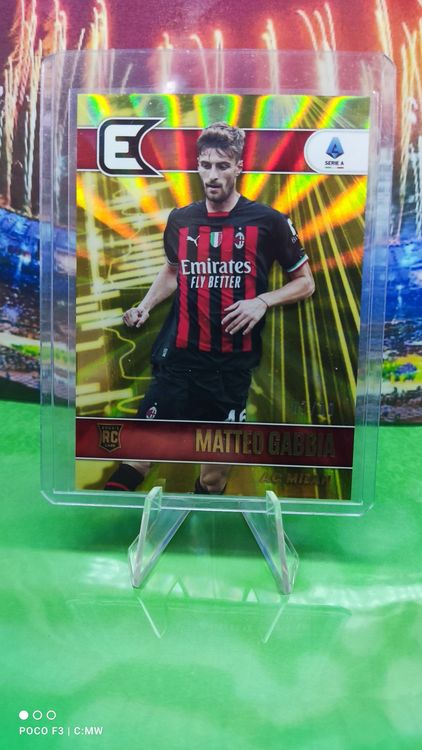 Panini Essential 22/23 Matteo Gabbia /10 Rookie gold | Kaufen auf Ricardo