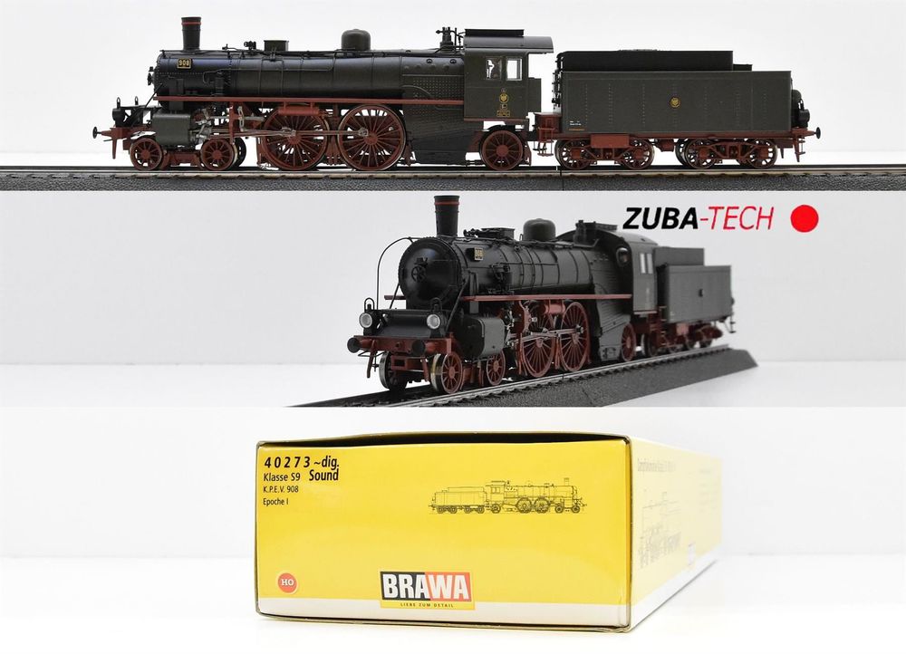 Brawa 40273 Dampflok Klasse S9 K.P.E.V (Neu (gemäss Beschreibung)) in ...