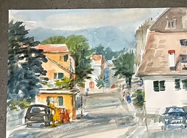 Aquarell signiert | Kaufen auf Ricardo