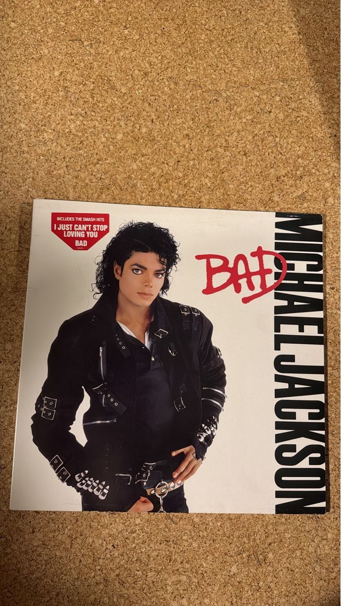 Michael Jackson - Bad - Original Vinyl Album (1987) (Gebraucht) in ...