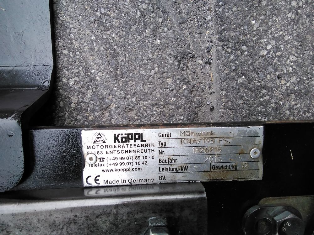 Motormäher Köppl Bergtalent (Gebraucht) in Wila für CHF 7025 – nur ...