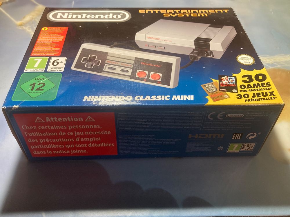 Nintendo,Entertainment System,Mini, 30 Games, (Neu (gemäss Beschreibung ...
